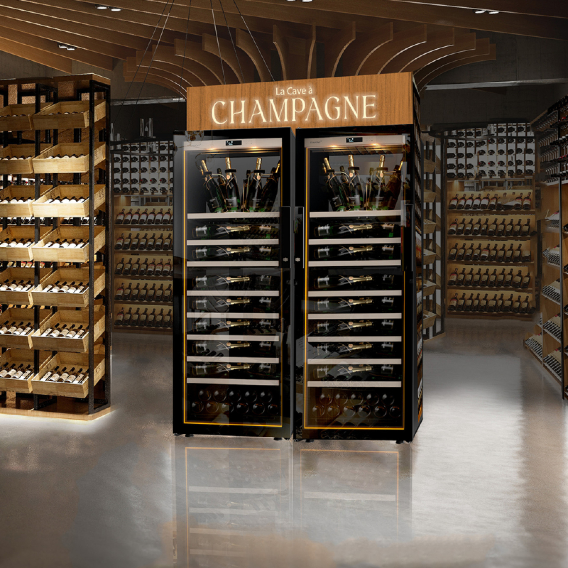Cave à vin de service pour professionnel | EuroCave